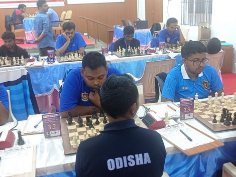 Tamil Nadu State Chess Association | Round 3 report of National Team ...